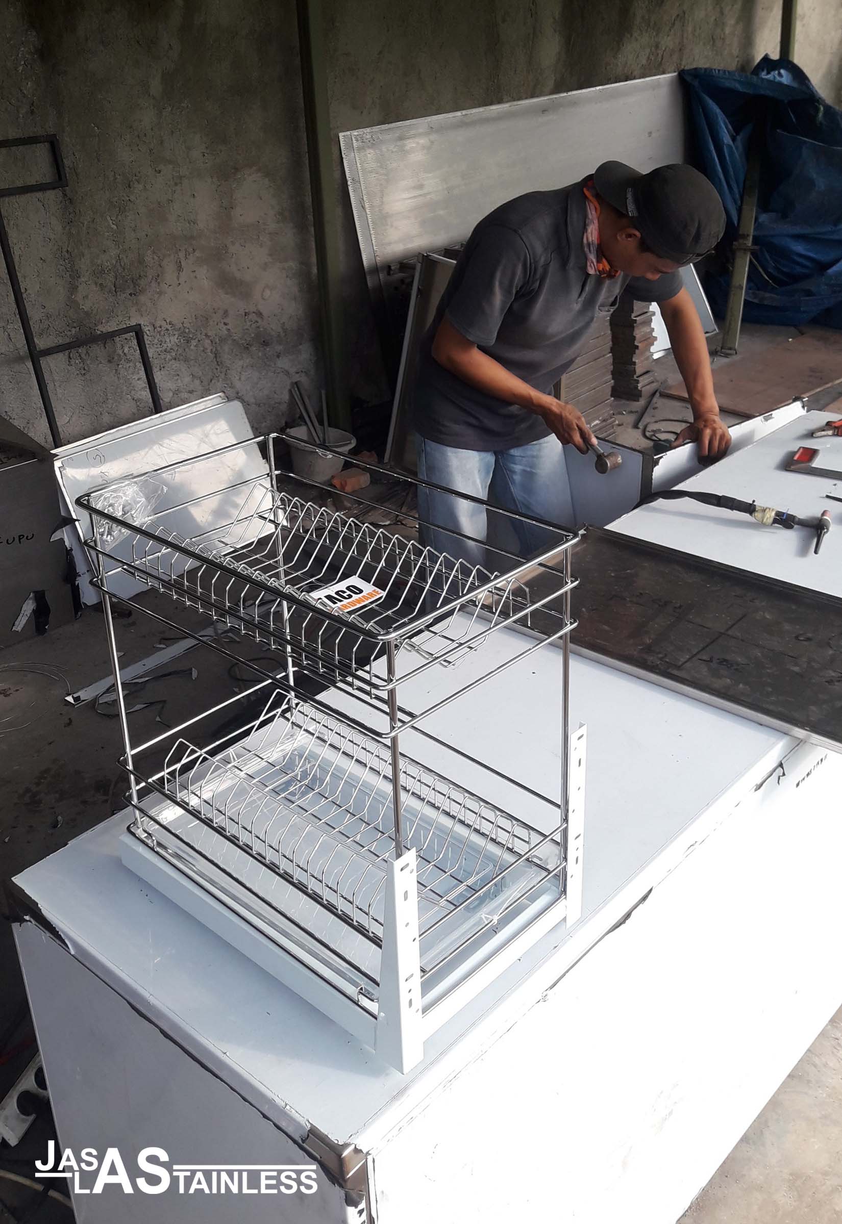 Kitchen Set Stainless Jakarta - Jasa Las Stainless