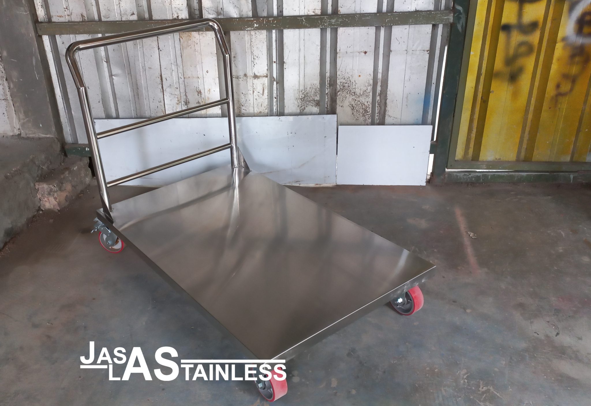 Troli Barang Stainless - Jasa Las Stainless